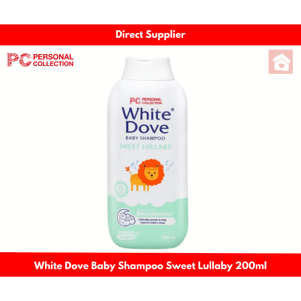 White Dove Baby Shampoo Sweet Lullaby 200ml | Shopee Philippines
