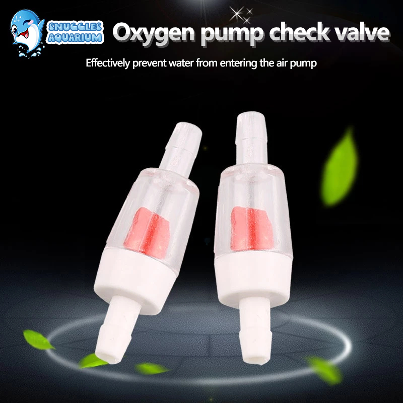 1 Pcs Aquarium Check Valve For Air Pumps Silicone Hose One Way Non ...