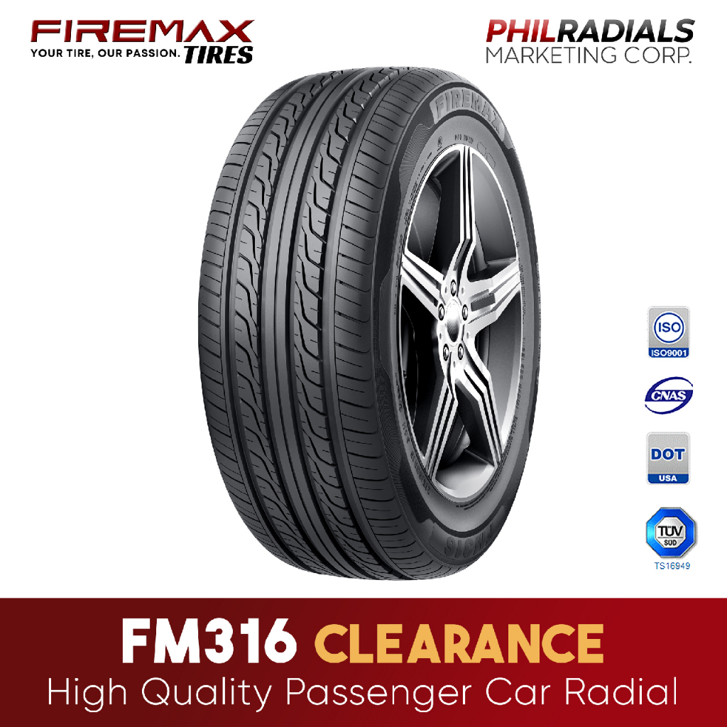 Firemax 175/65R15 84H FM316 Quality Passenger Car Radial Tire CLEARANCE ...