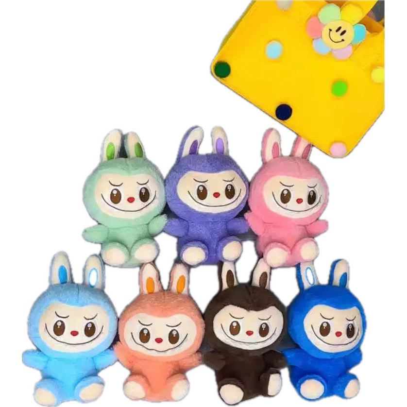 Labubu Plush Toys Cartoon Figures Doll Labubu Inset Toys Stuffed Elf ...