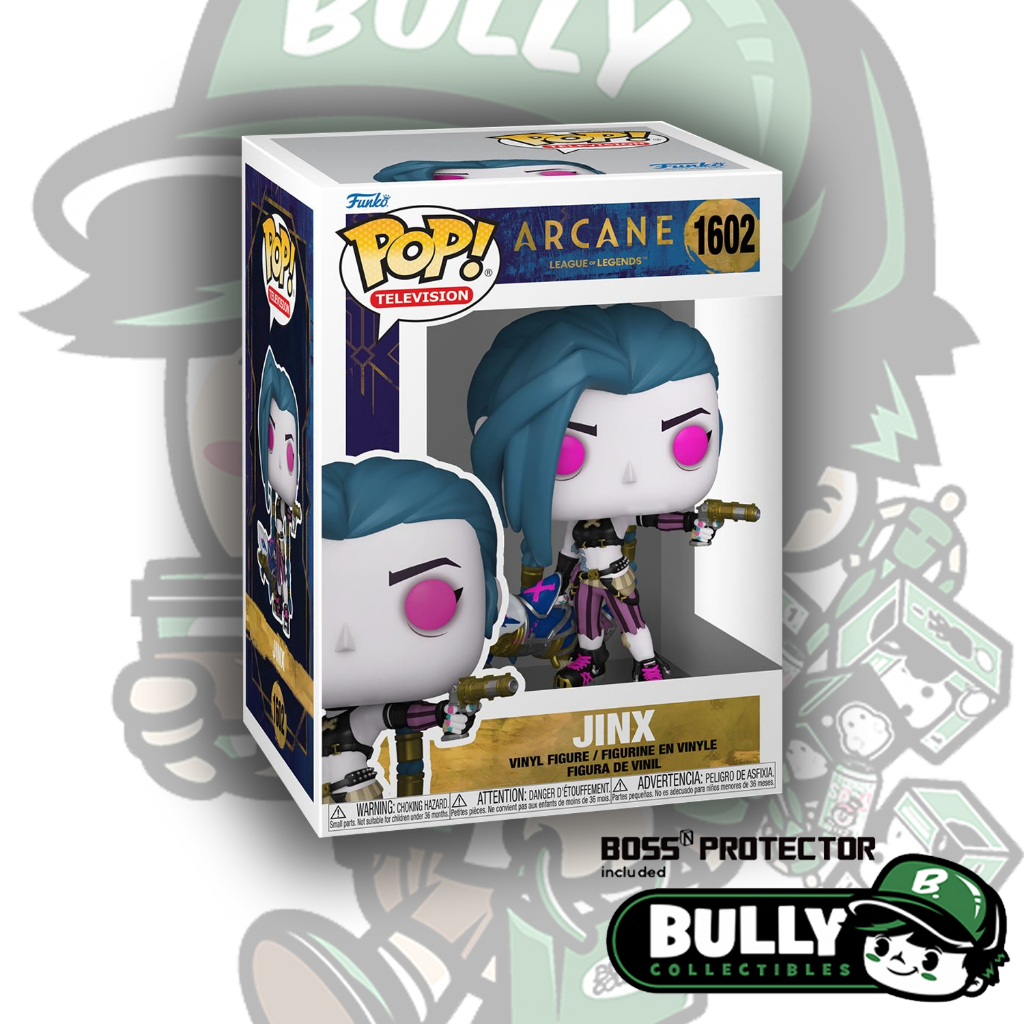 Funko POP! Television: Arcane League of Legends - Jinx 1602 With Boss ...