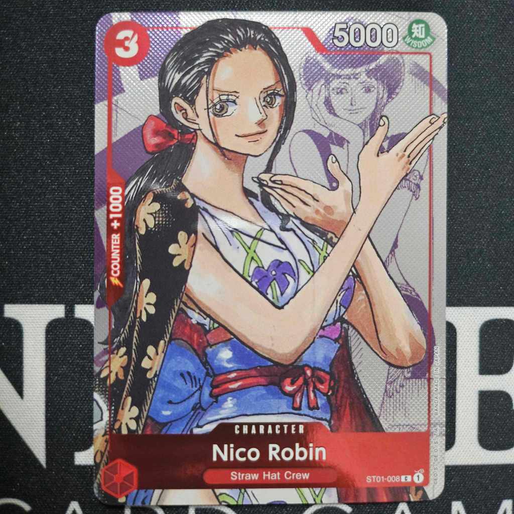 One Piece TCG [ENGLISH] ST01-008 PR Robin [ENGLISH VERSION] (25th ...
