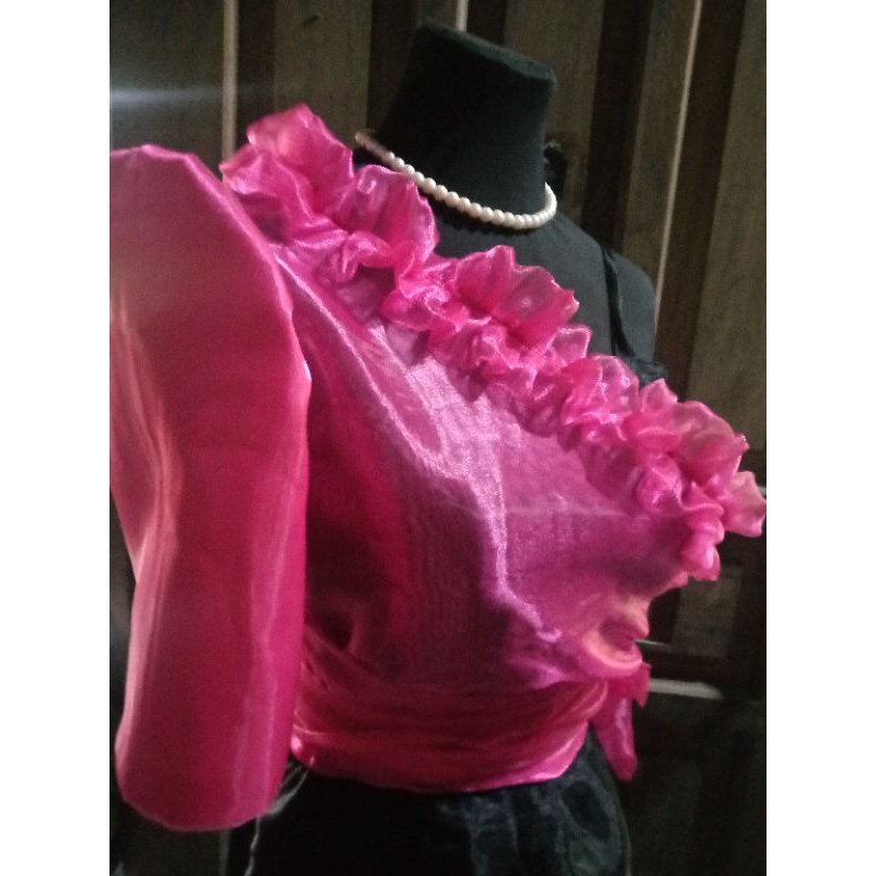 Venus cut ruffled organza | Shopee Philippines