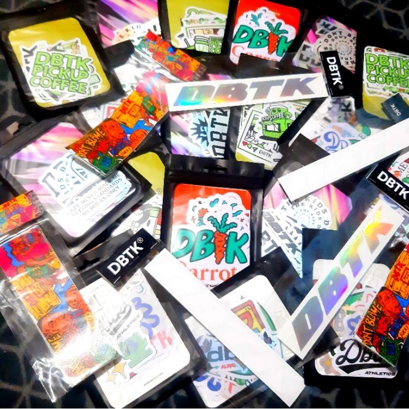 DBTK Sticker Packs and Decals | BELOW SRP | Maico Hook Ups | Shopee ...
