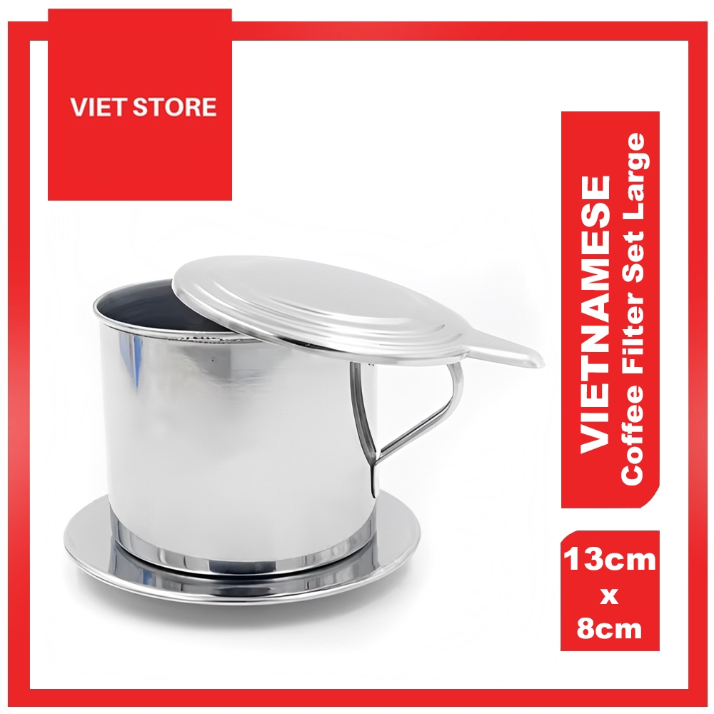 Vietnamese Coffee Filter Set Coffee Maker Pot Stainless Steel Cup ...