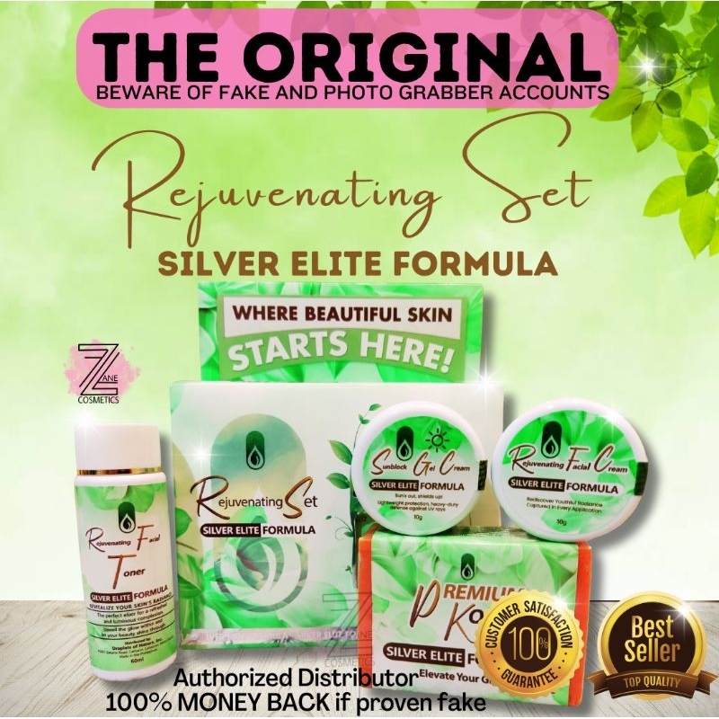 Droplets Rejuvenating Set (silver elite formula) GREENBOX ORIGINAL ...