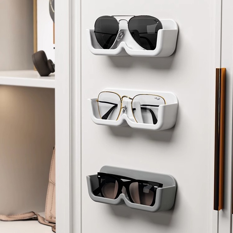Wall-Mounted Eyewear Holder - Sunglasses and Glasses Display Rack ...