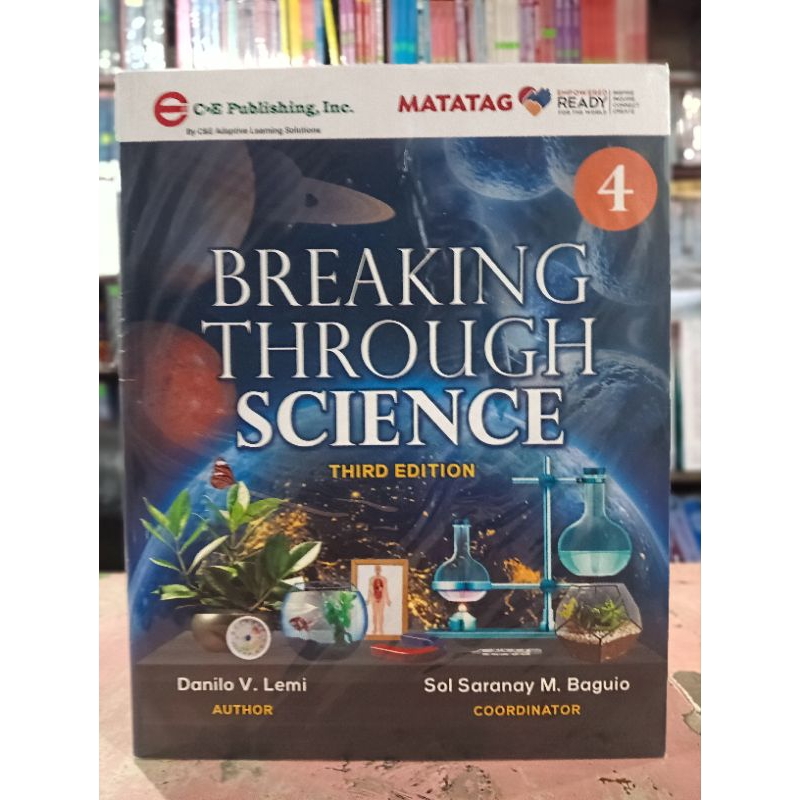 Breaking Through Science 3rd Edition Matatag Grade 4 by C&E | Shopee ...