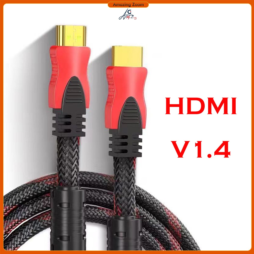 High Speed HDMI Braided Cable HDTV Compatible HDMI 1.4V Cable High ...