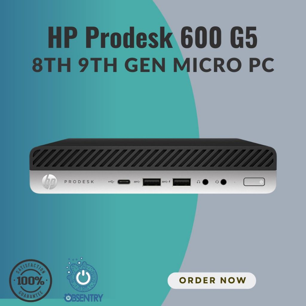 HP Prodesk 600 G5 G4 8th Gen 9th Gen Mini PC Desktop i3 8th i5 8th i5 ...