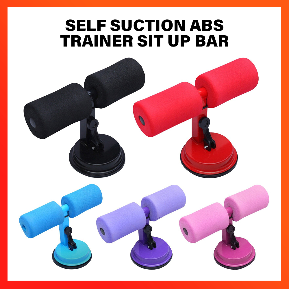 Home Gym Suction Fitness Abdominal Equipment Sit Up Bar Stand Tool Abs ...