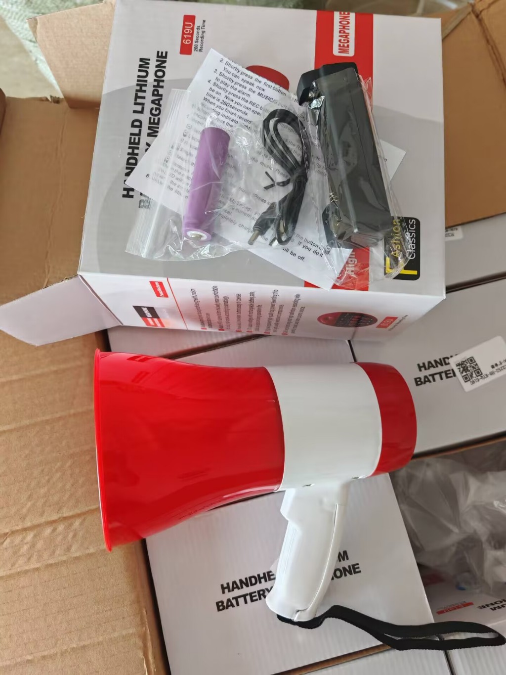 Rechargeable Megaphone with Voice Recorder and USB Slot SALE | Shopee ...