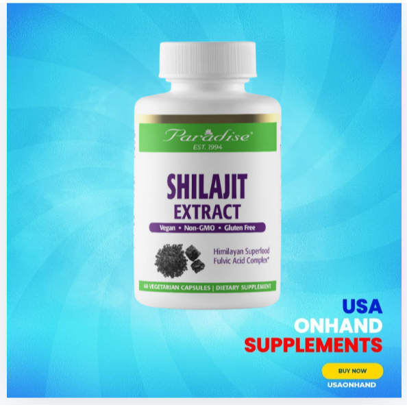 Paradise Herbs Shilajit Extract, Whole Active Plant Extract, Super ...