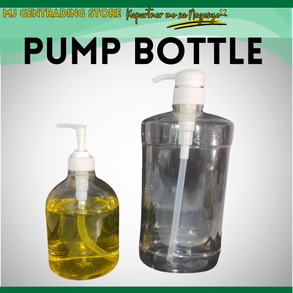 Plastic Pump Bottle Liquid Soap Container Dishwashing Dispenser ...