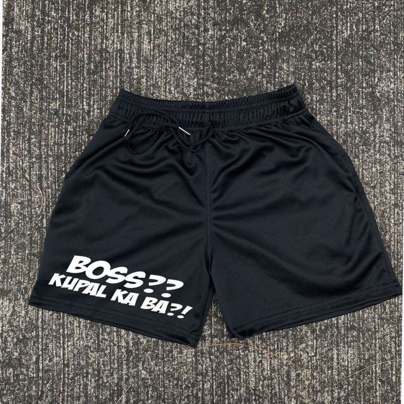 bossing malupiton drifit mesh short premium | Shopee Philippines