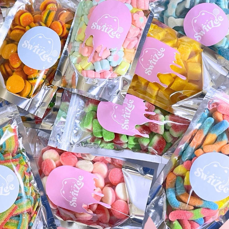 Gummy in a Pouch 100 grams with free sticker logo | Shopee Philippines