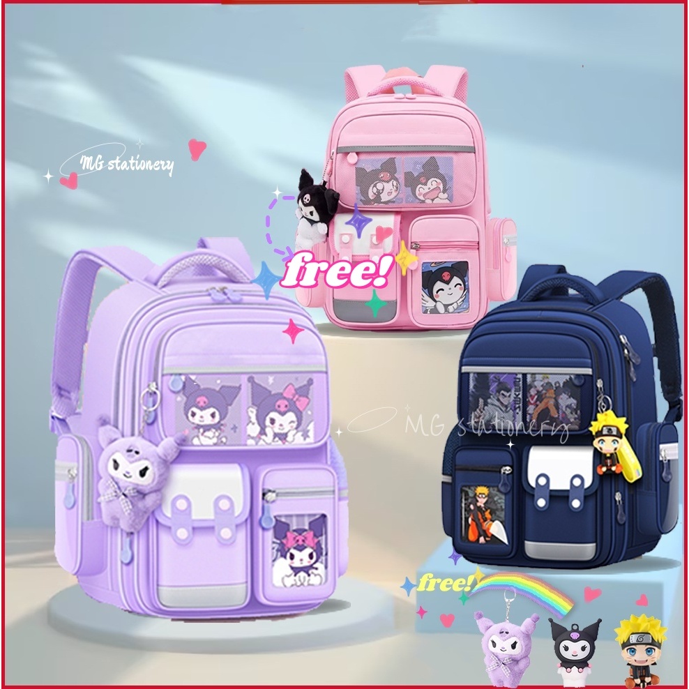 2024 New School Backpack Spine Protection Load Reduction Waterproof ...