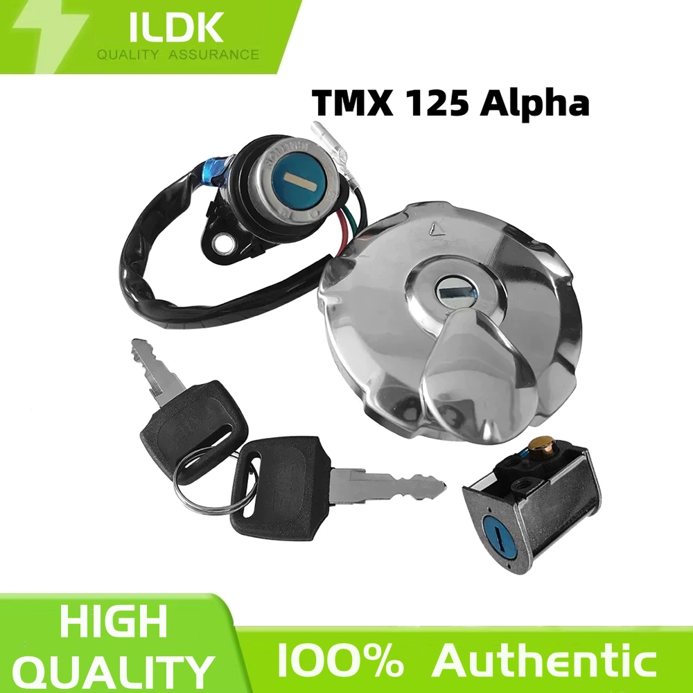 IGNITION SWITCH SET WITH TANK CAP/KEY SET TMX125 ALPHA | Shopee Philippines