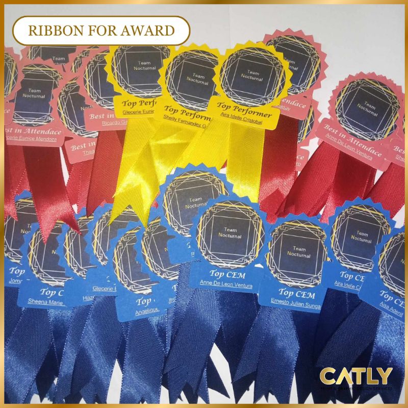 RIBBON FOR AWARD | SCHOOL RIBBON | AWARDING NEEDS | Shopee Philippines