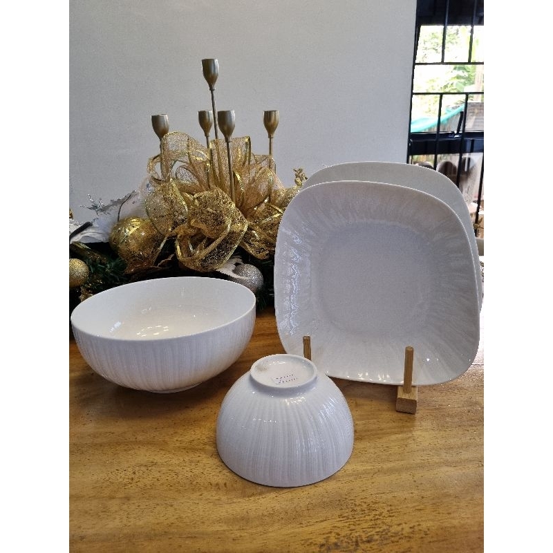 Guhit Ceramic Sets in new design microwave safe | Shopee Philippines