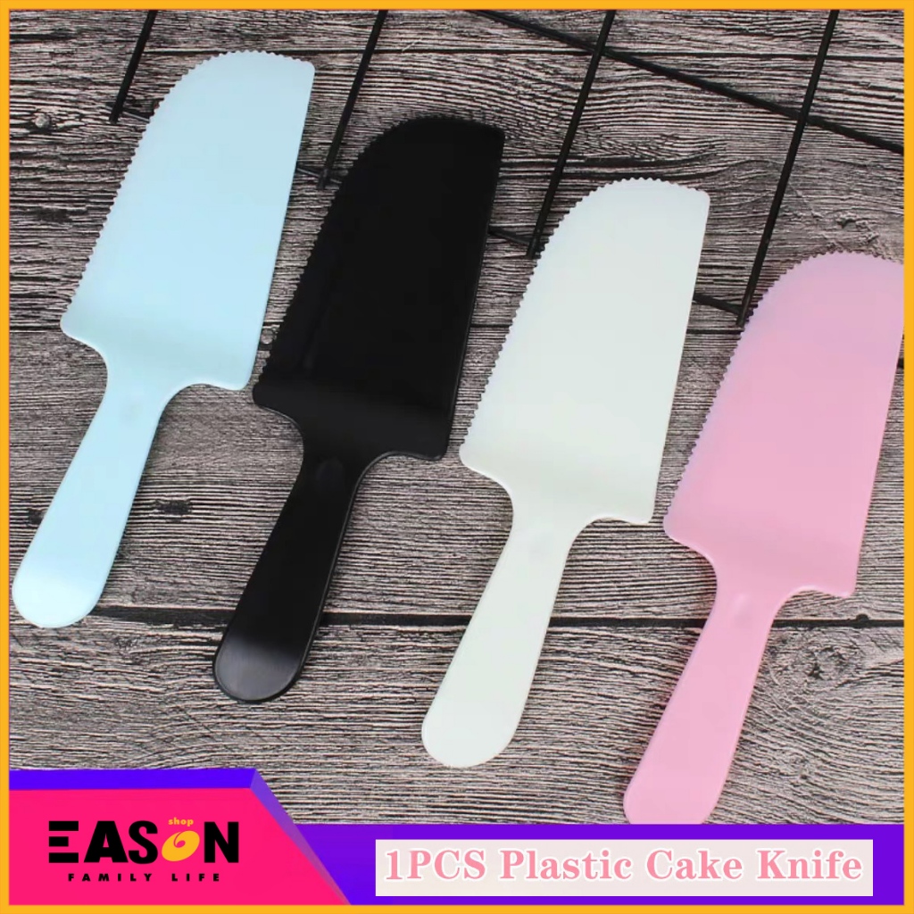 EasonShop COD 1Pcs High Quality Plastic Cake Knife Birthday Cake Knife ...