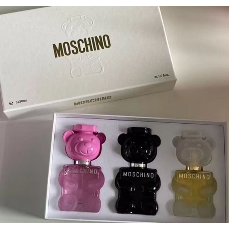 US TESTER Gift set Moschino Perfume 3ini 3x30ml Toy boy Moschino toy2 ...