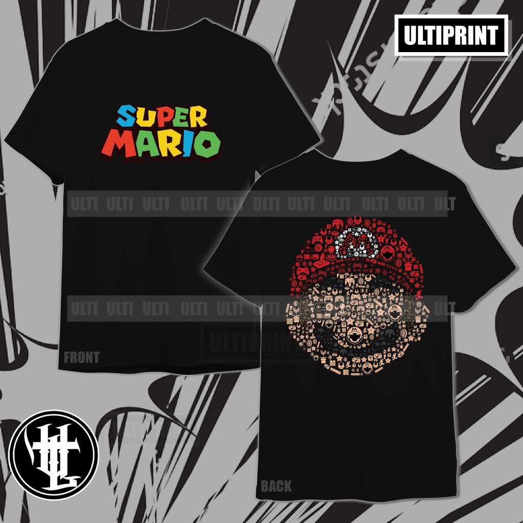 Super Mario Bros shirt for adult and kids | MB03 | Shopee Philippines