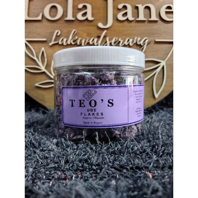 Ube Flakes 190g ( Teo's ) Made in Baguio | Shopee Philippines