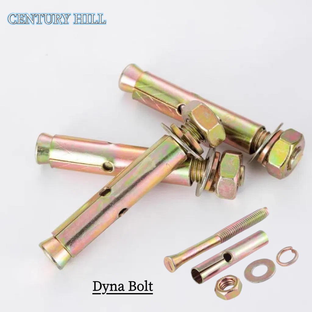 (Per 5pcs) DYNA BOLT / EXPANSION BOLT 1/4" ,/ 5/16" ,/ 3/8 ", / 1/2 ...