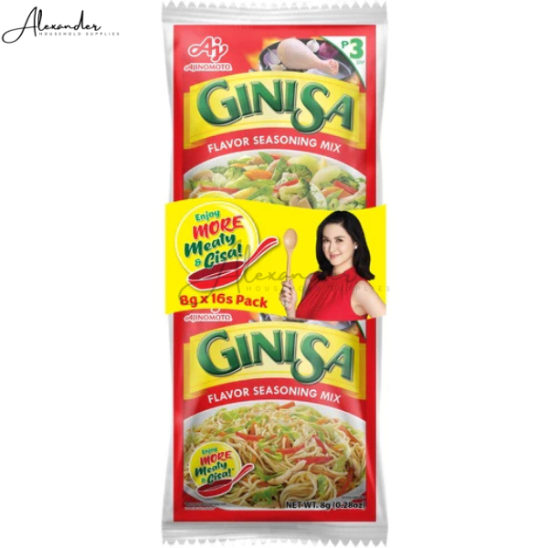 Ajinomoto Ginisa Mix 8g 16's | Shopee Philippines