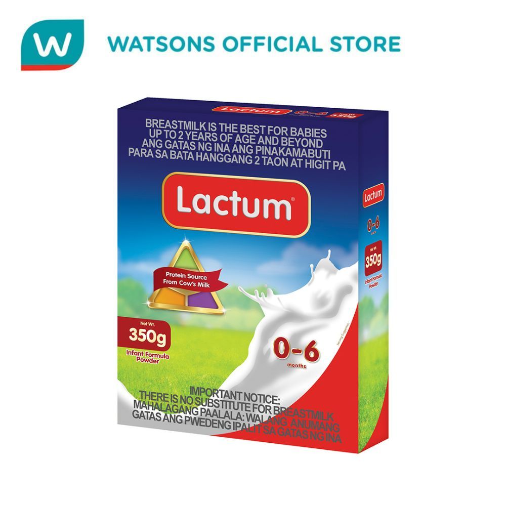 LACTUM Infant Formula Powder for 0-6 Months Old 350g | Shopee Philippines
