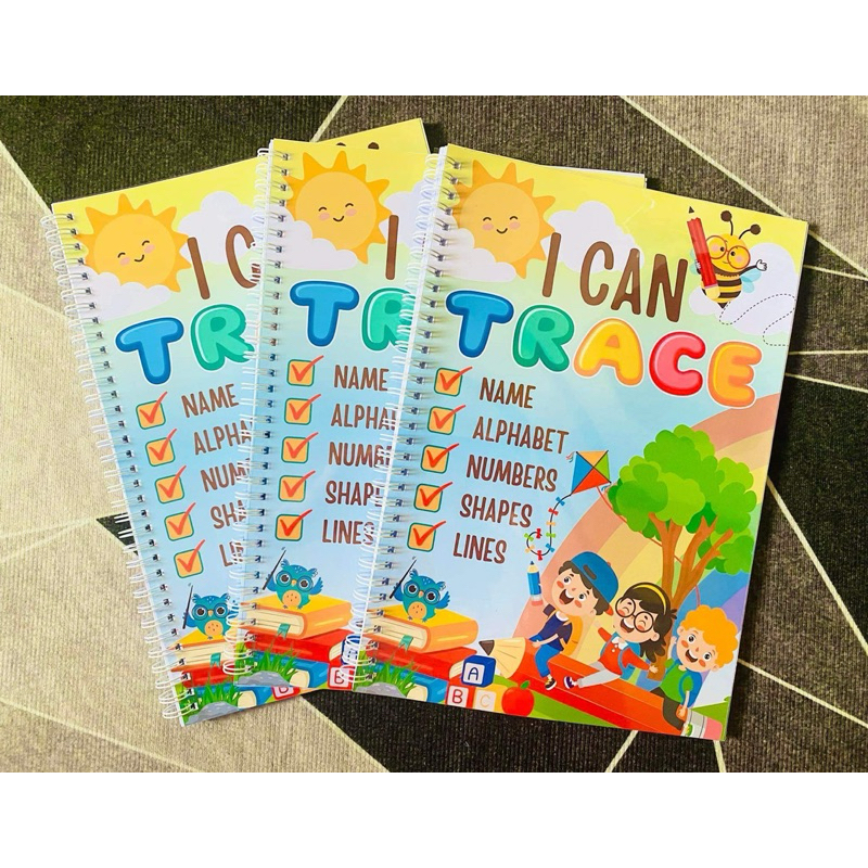 I CAN TRACE - Tracing Booklet for Kids 2-5 years old - ABC, Number ...