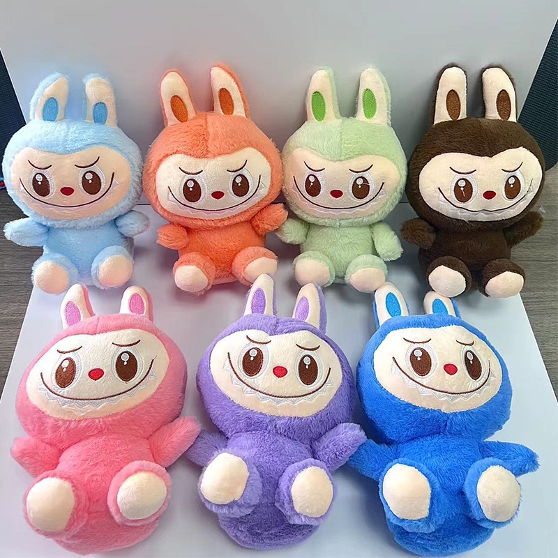 Labubu 25cm Plush Toy Colorful Plush Dolls Best Gifts For Kids Cartoon ...