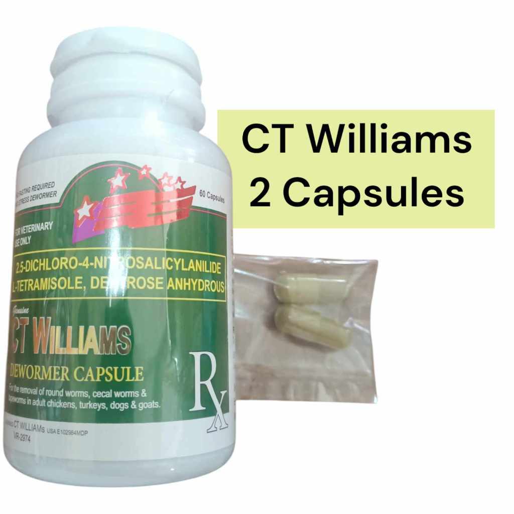 CT WILLIAMS Dewormer Capsules 10 Capsules or 2 Capsules | Shopee ...