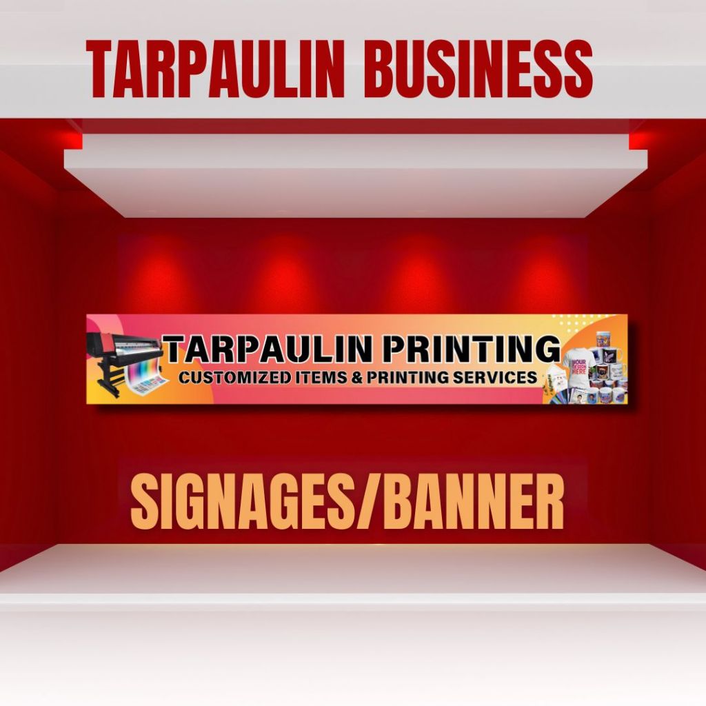Tarpaulin Printing | POSTERS BANNERS SIGNAGES | Customized/Personalized ...