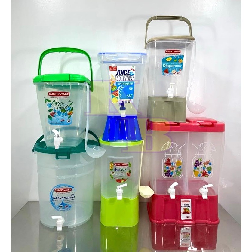 Sunnyware Round Water Jug / Water Dispenser with faucet(Random ...