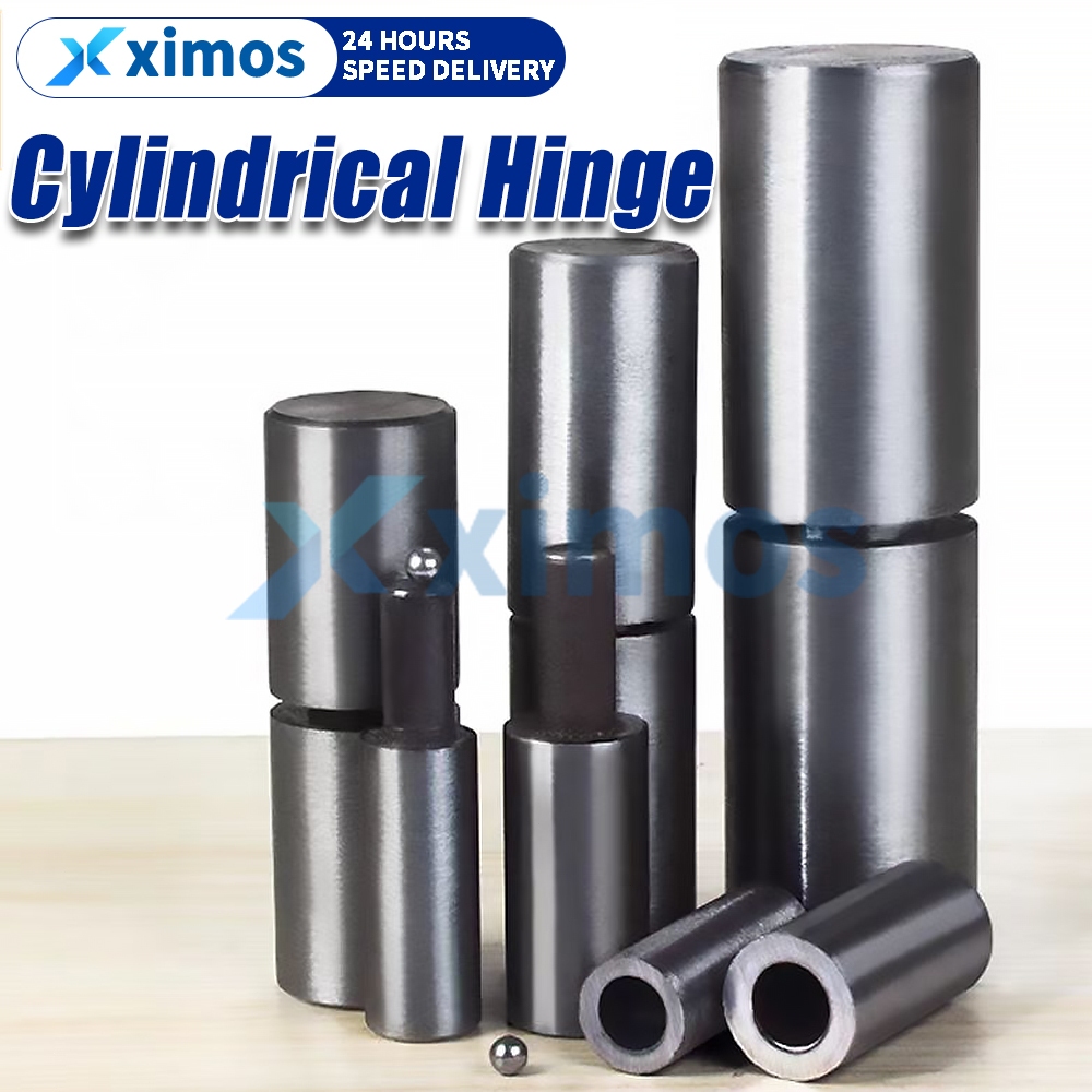 Cylindrical Hinges Welded Steel Door Heavy Duty (2 Pieces) 1/2 3/4 5/16 ...