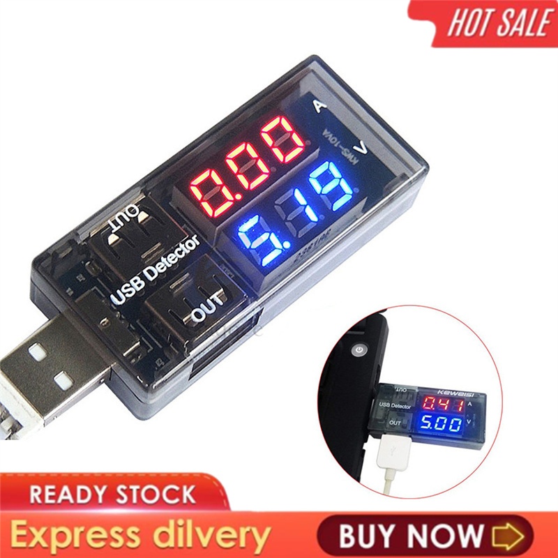 USB Current Voltage Charging Detector Mobile Power Current and ...