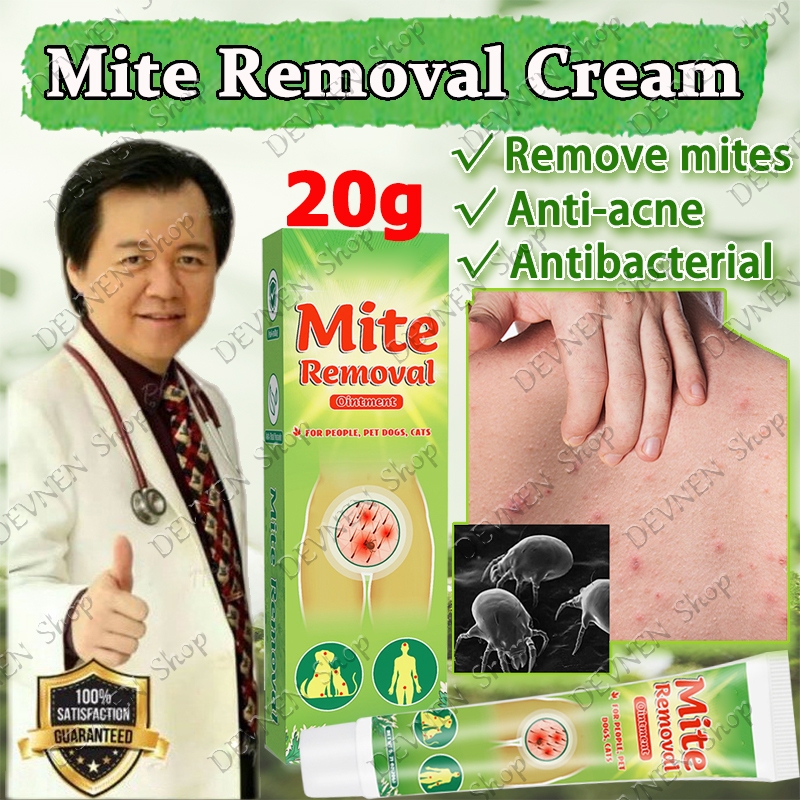 Mite Removal Antibacterial Cream Anti Itch Acne Treament Repair Damaged ...