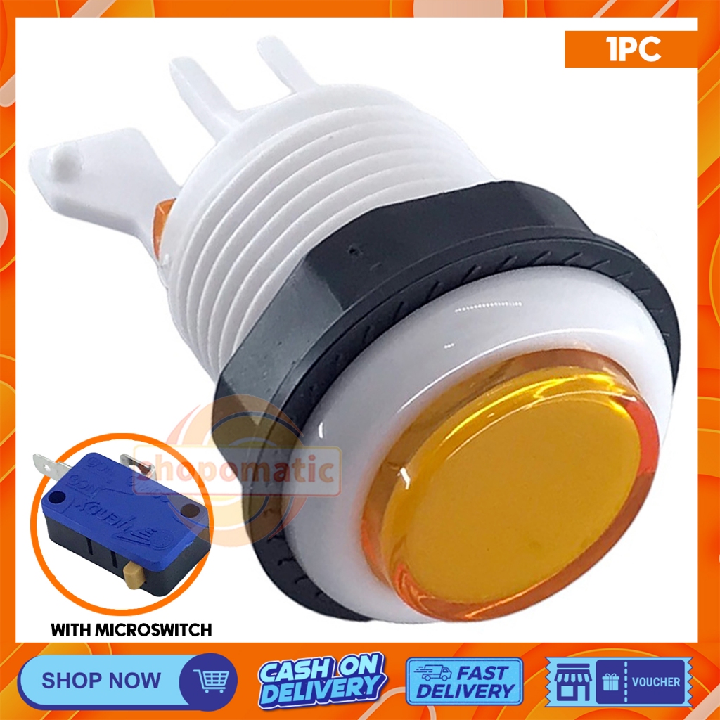 SHOPMATIC ORANGE Push Button Switch For Karaoke/Videoke With ...