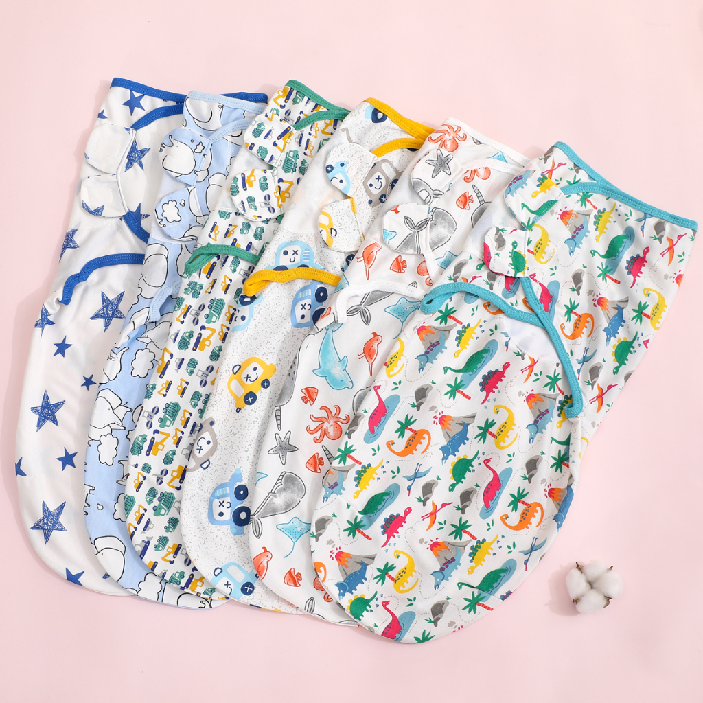 CUTE envelope baby swaddle infant cotton instant swaddle newborn baby ...