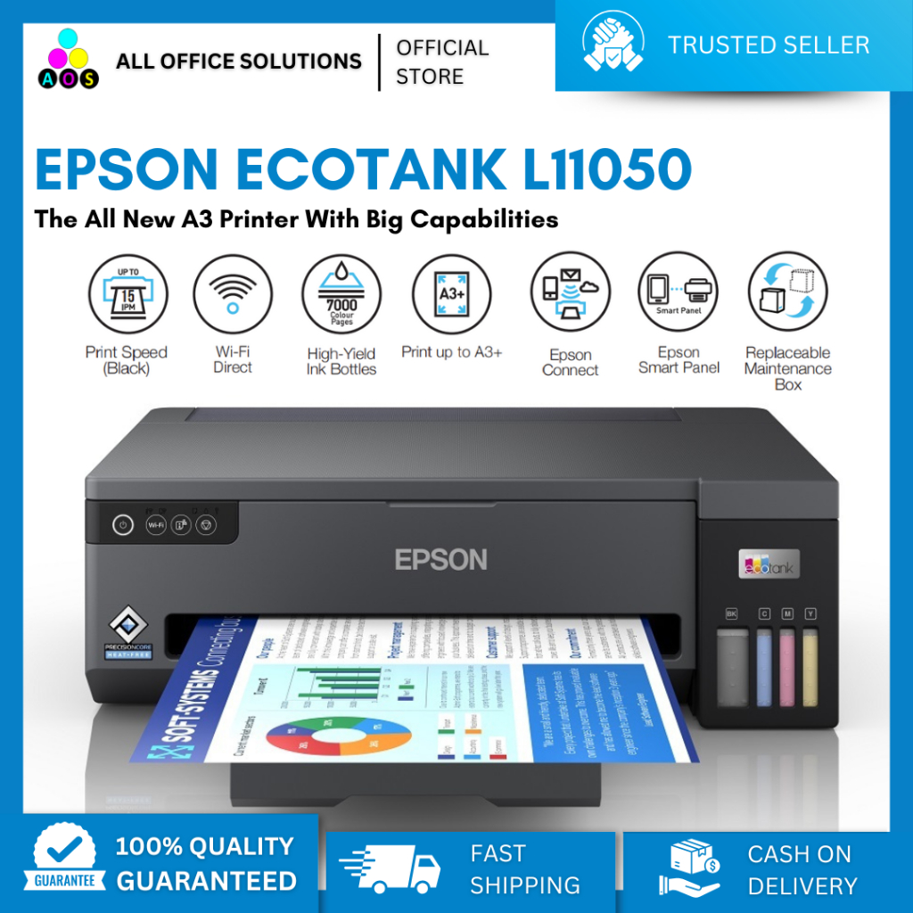 Epson EcoTank L11050 Ink Tank Printer | Shopee Philippines