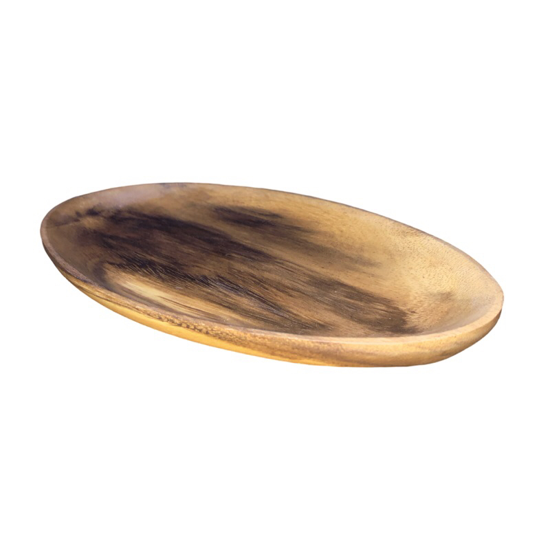 Wooden Oval Plate shape 12x7x1 inches | Shopee Philippines