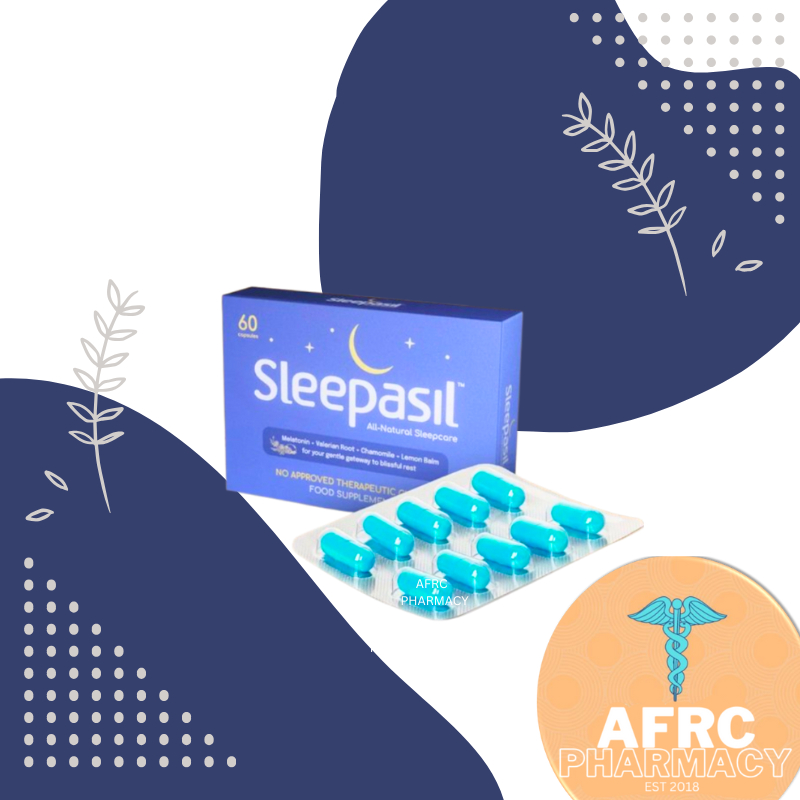 Sleepasil Melatonin Supplement For Sleep and Stress Relief Sold Per 10 ...