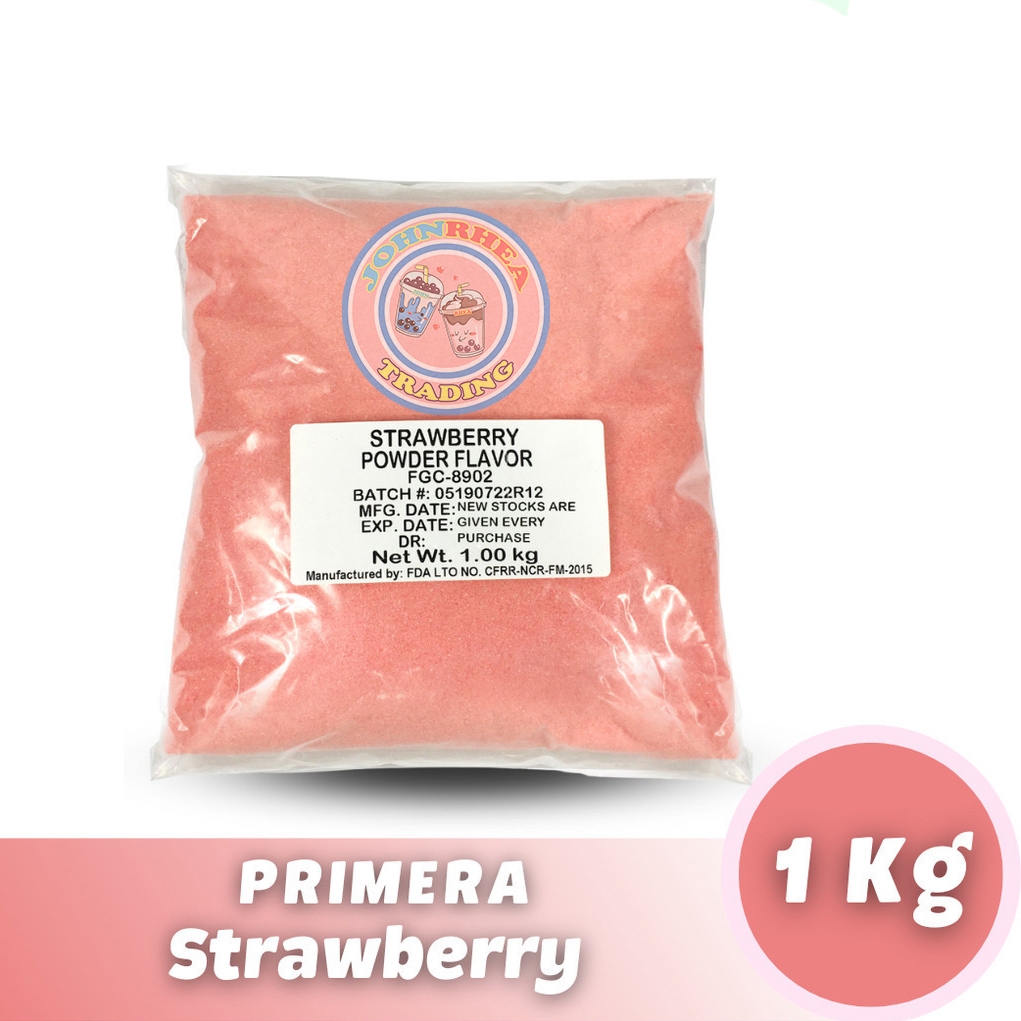 Primera Strawberry Powder (1KG) | Shopee Philippines