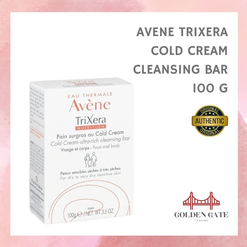 Avene Trixera Cold Cream Ultra-Rich Cleansing Bar soap for dry ...