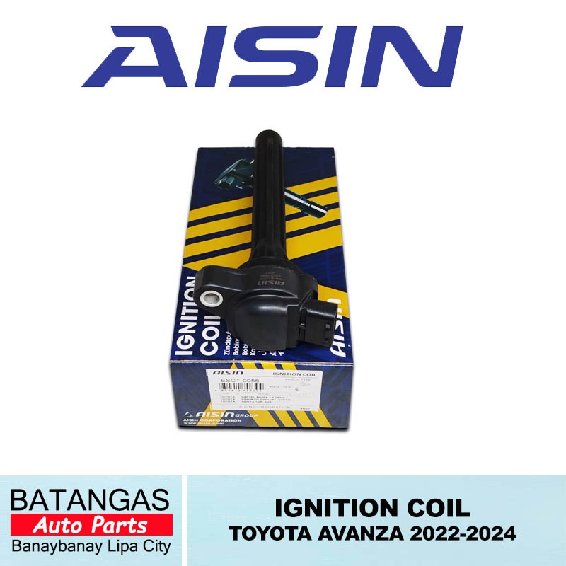 AISIN IGNITION COIL TOYOTA AVANZA 2022-2024 ESCT-0058 | Shopee Philippines