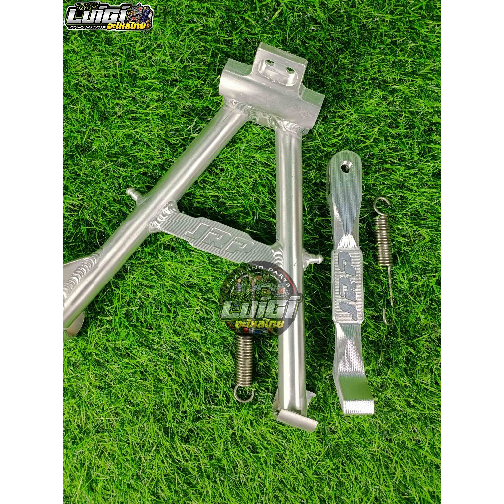 JRP CNC CENTER STAND AND SIDE STAND WITH SPRING RAIDER 150 CARB ...