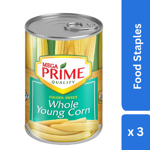 Mega Prime Young Corn 425g , Bundle of 3 | Shopee Philippines