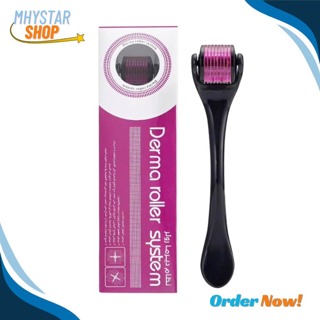 DRS 540 Needles Derma Roller Microneedling Roller for Hair growth Skin ...